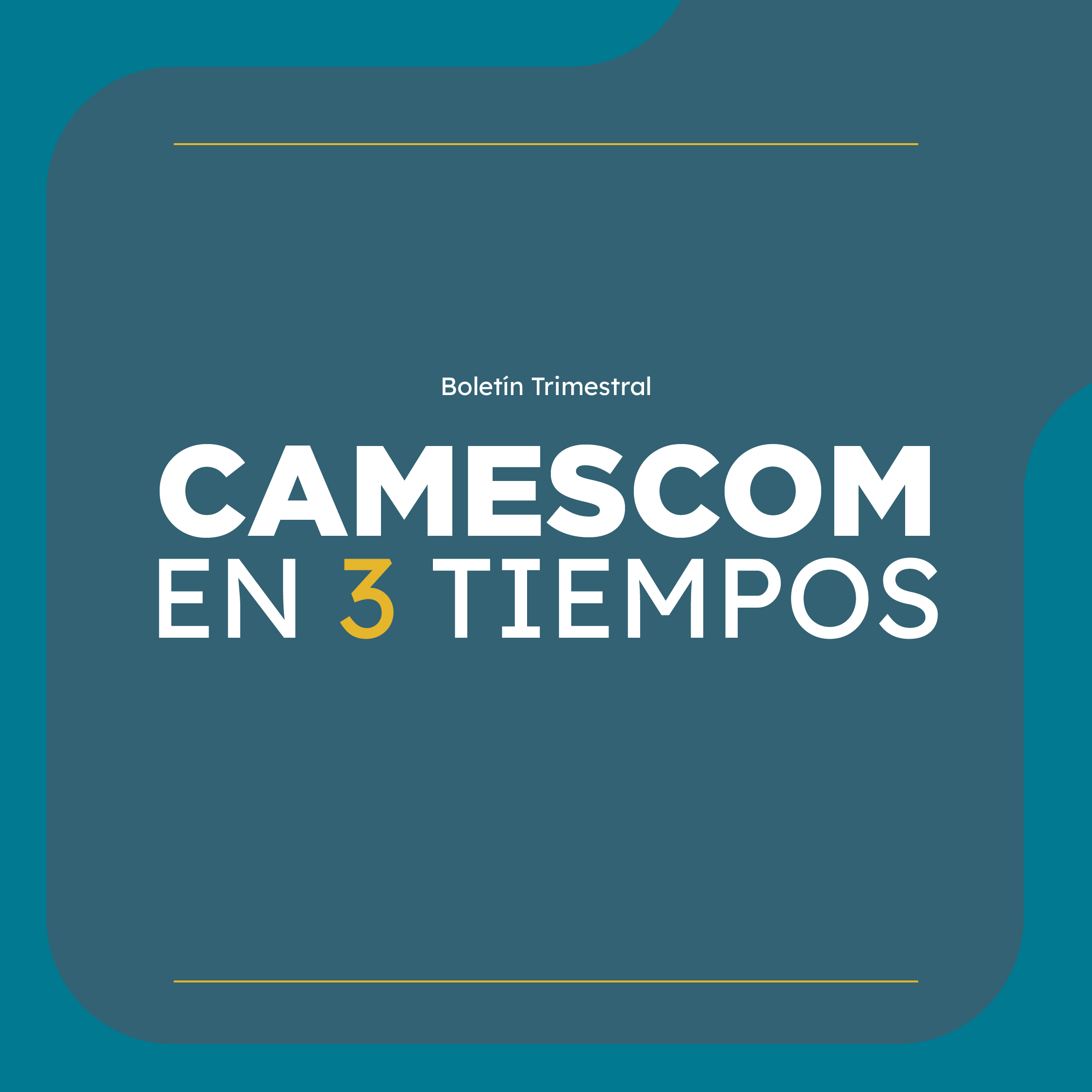 CAMESCOM en 3 tiempos: Resumen trimestral - camescom